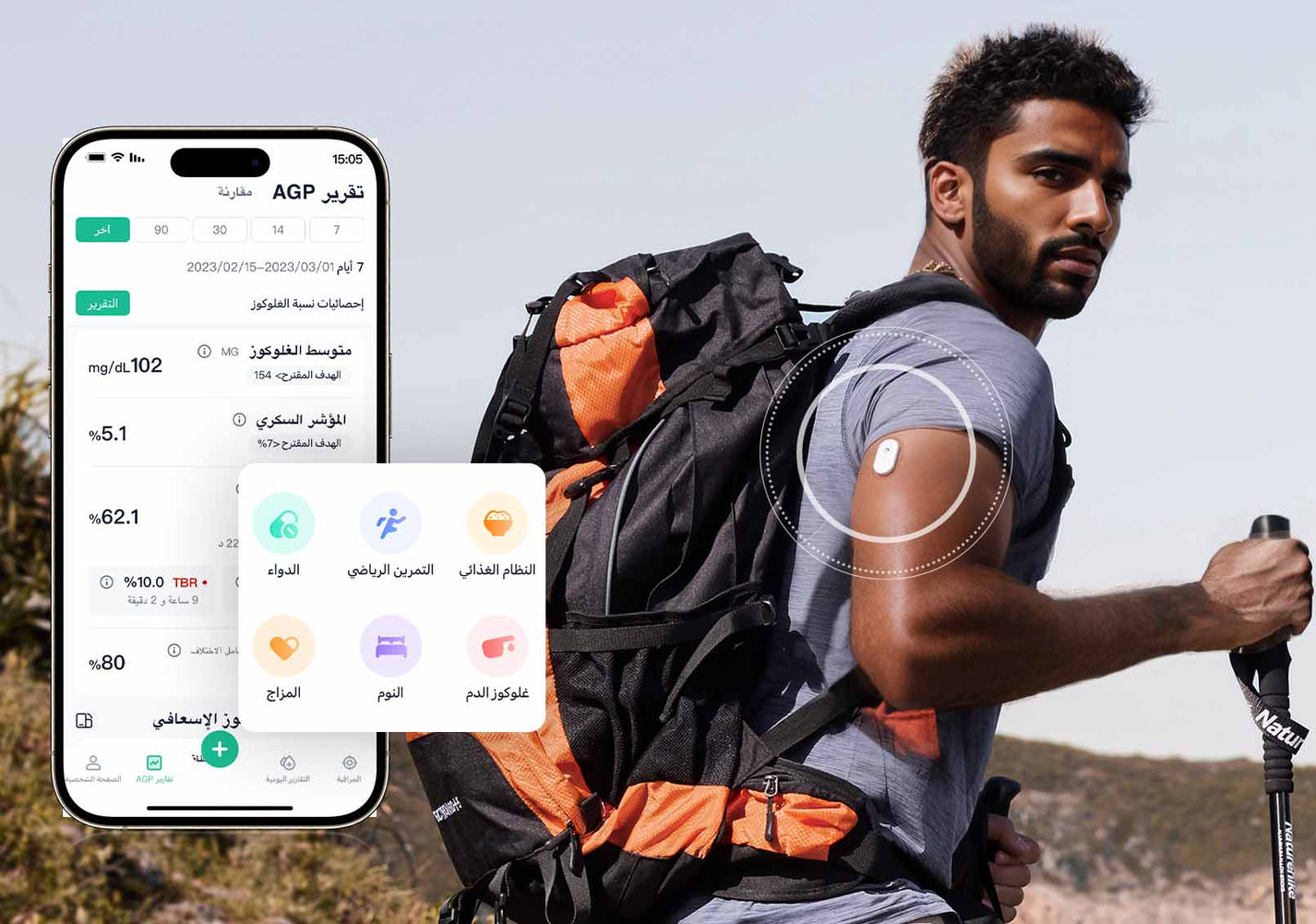 SIBIONICS GS1 CGM - 24/7 Glucose Monitoring – My Store